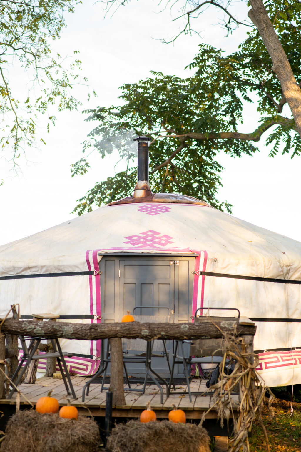 Choose Your Yurt with These Amenities: Riverside Oasis Farm Near ...