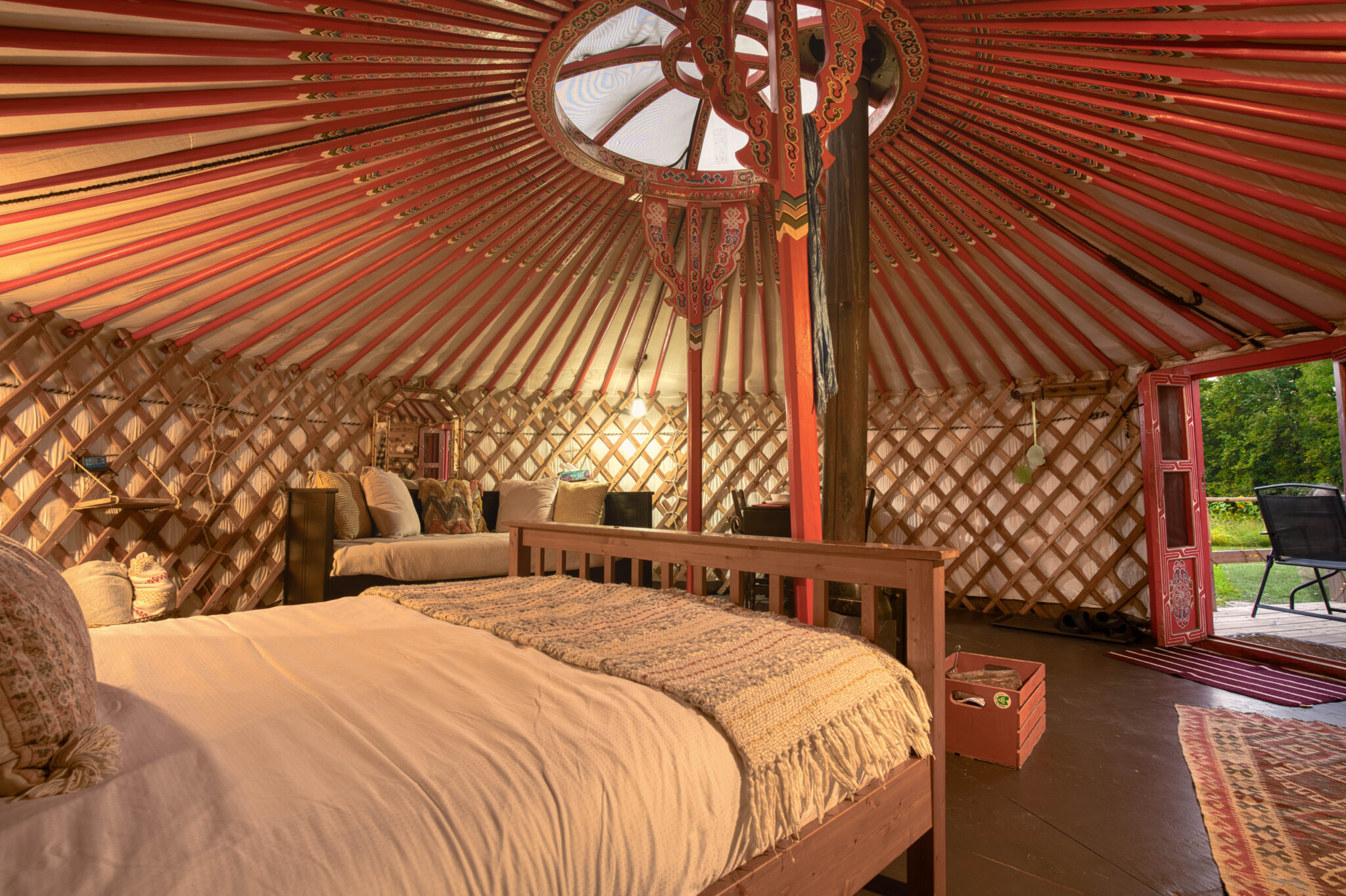 Riverside Oasis Farm: Your Yurt Glamping Stay Near Niagara, Ontario